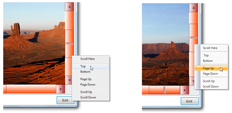 Custom Winforms Scrollbar Powerful C Scrollbars 0802