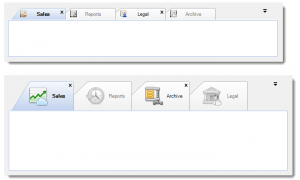 TabControl for WinForms - Customizable Tab Page headers and more ...